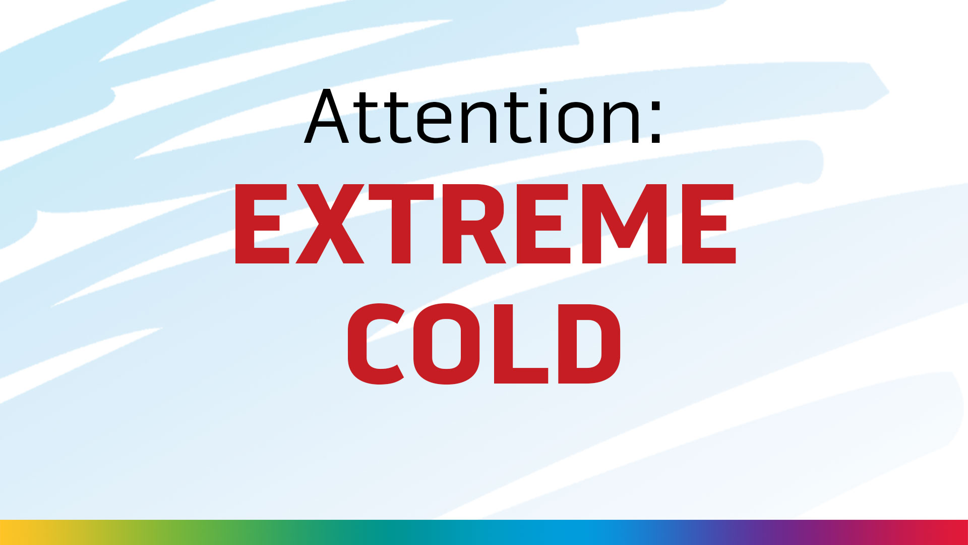 Jan. 26: Morning Buses Cancelled, All Schools Open - Westgate CVI